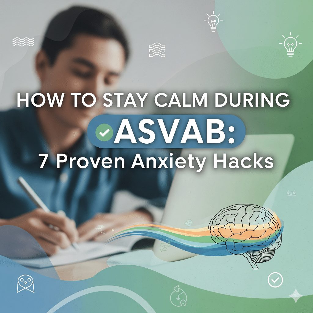 How to Stay Calm During ASVAB: 7 Proven Anxiety Hacks | Reduce Test Stress